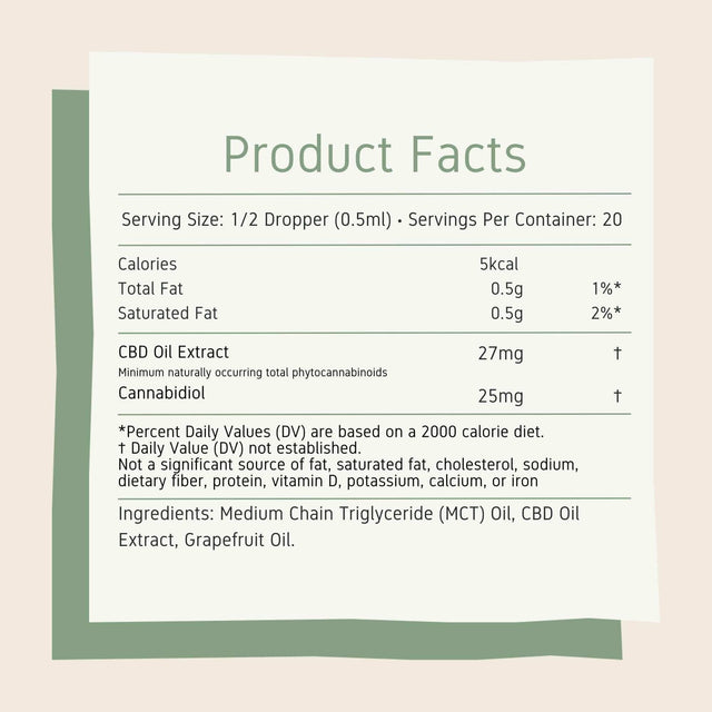 Free CBD Sample | 500MG - Full Spectrum & Lab Tested