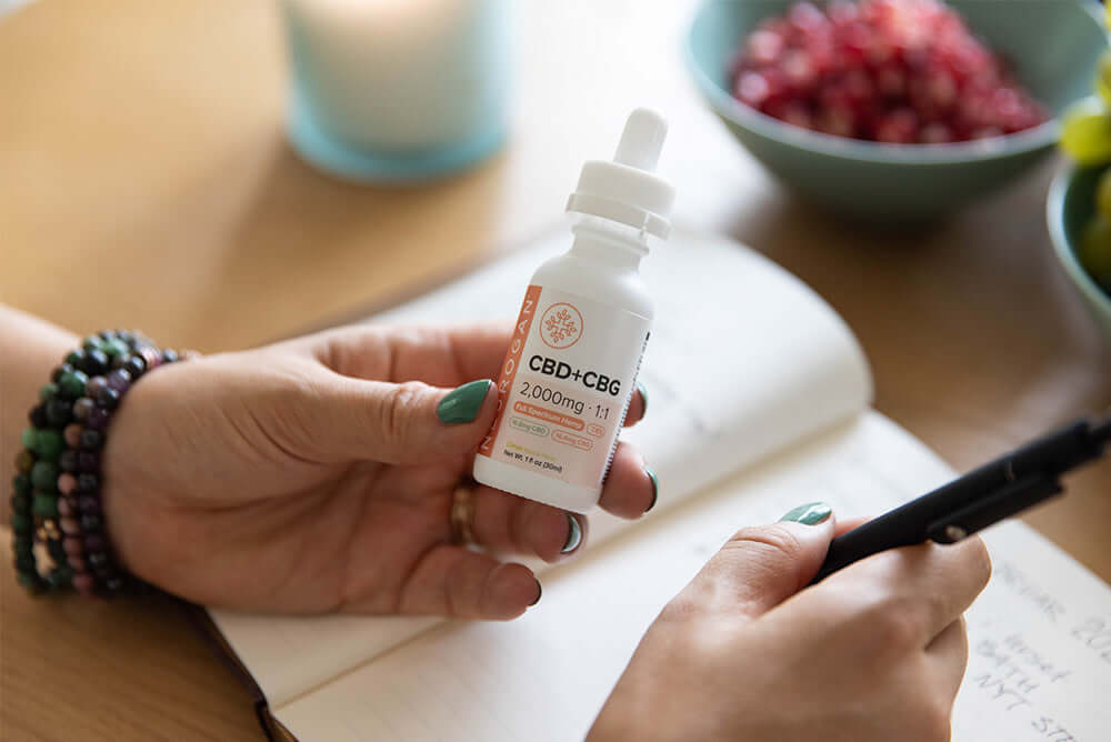 CBD + CBG Oil Tincture | Full Spectrum Extract | 2000mg