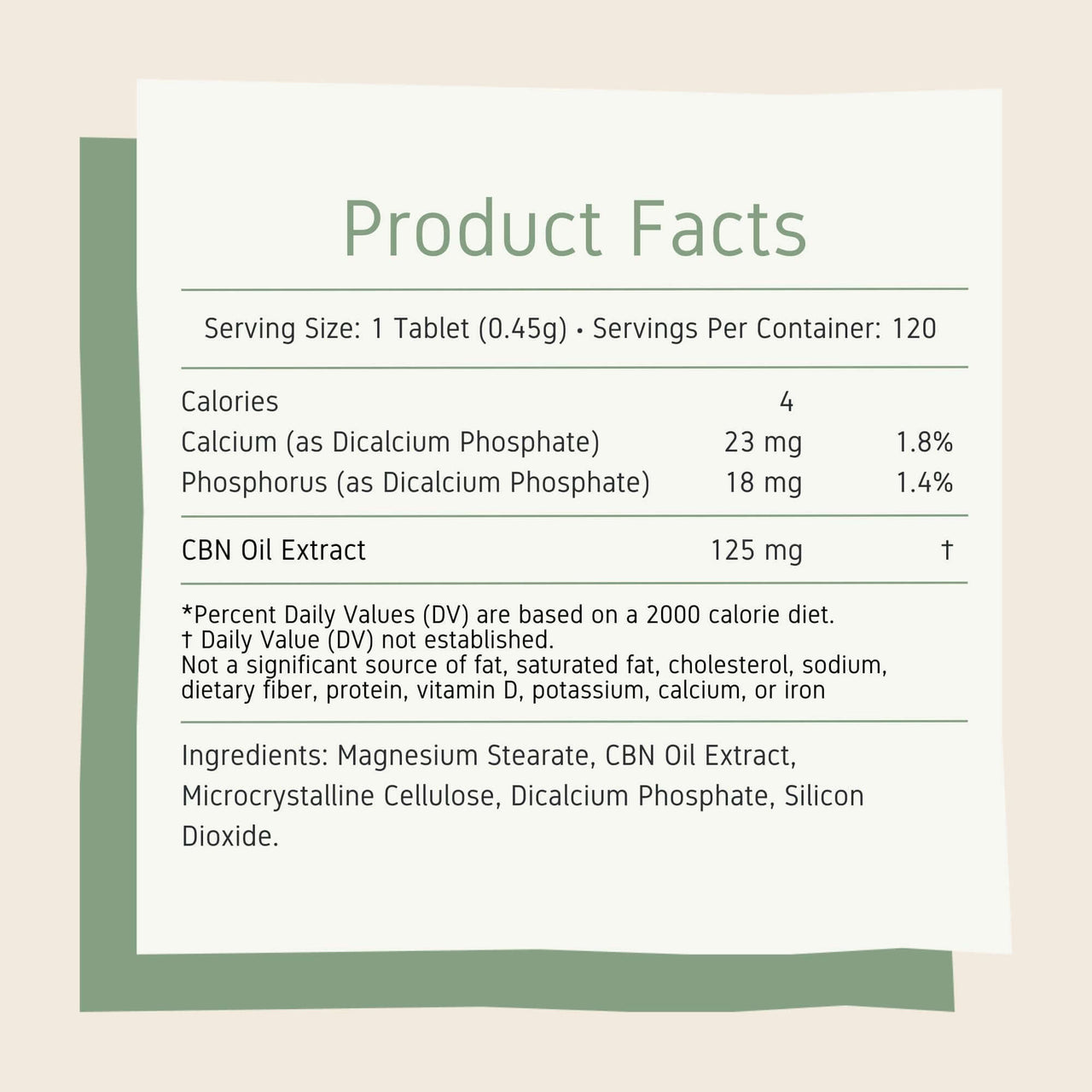 CBN Tablets | 15000MG & Lab Tested | Premium Sleep Support