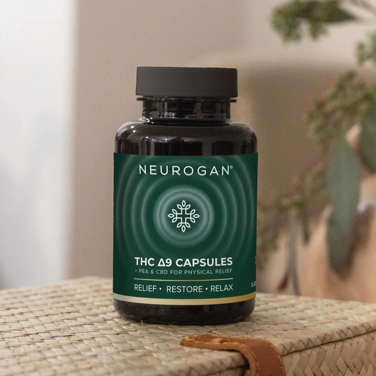 THC Capsules | Natural, 17:1 Ratio, PEA Included