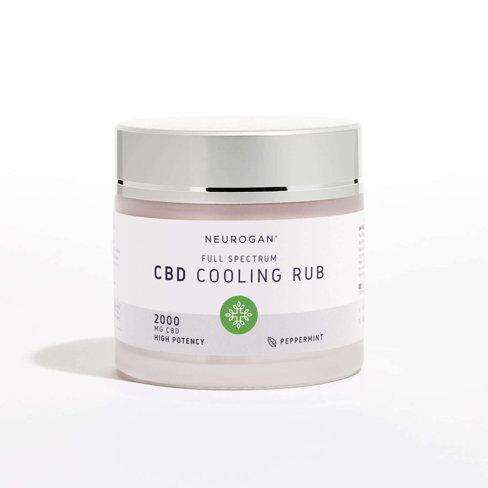 CBD Cooling Rub | Muscle Relaxation | Peppermint | Free Shipping